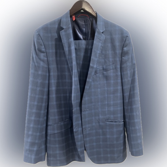 Billy London | Suits & Blazers | Billy London Blue Suit 42l | Poshmark